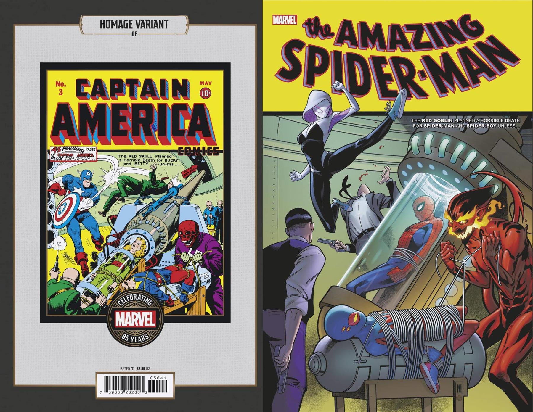 Amazing Spider-man #56 Paco Medina Marvel 85th Homage Var Marvel Prh ...