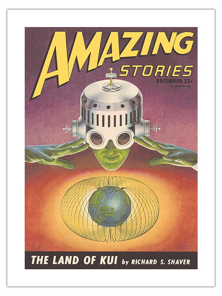 Amazing Stories December 1946 - The Land Of Kui by Richard S. Shaver ...