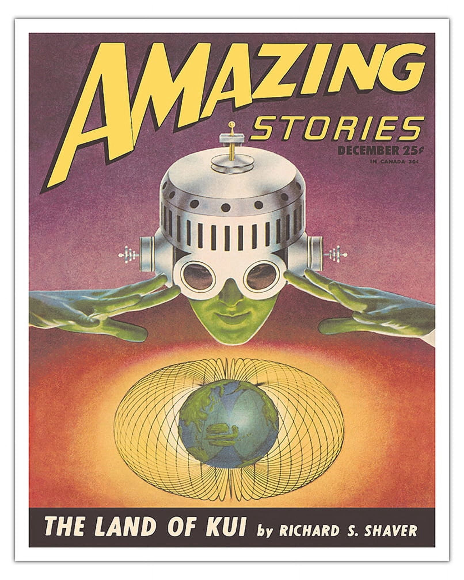 Amazing Stories December 1946 - The Land Of Kui by Richard S. Shaver ...