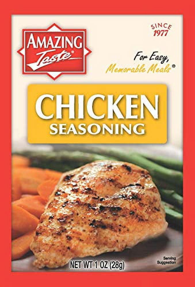 Amazing Taste Chicken Seasoning Bundle (10 Packets- 1 oz. ea ...