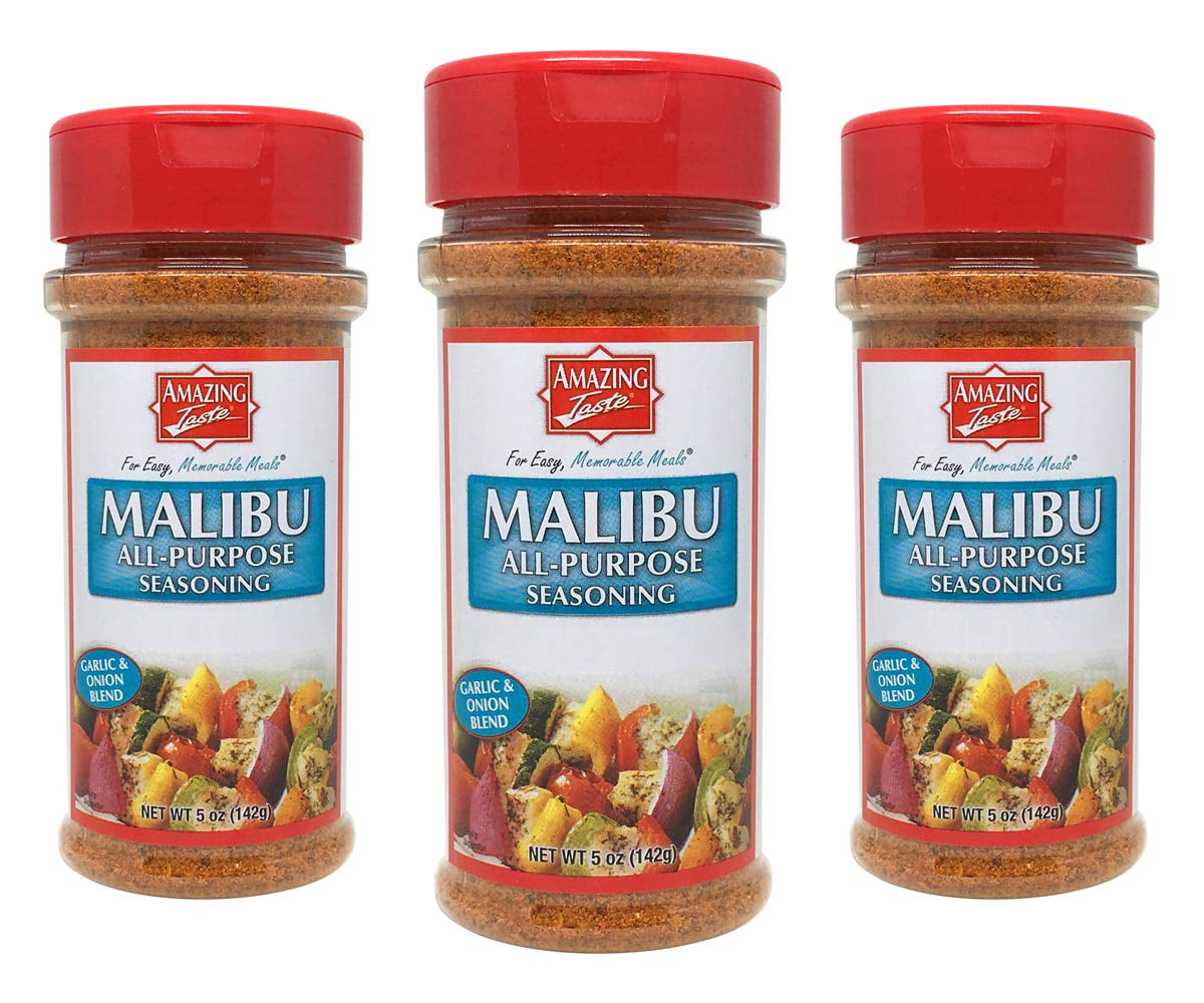 Amazing Taste Malibu Seasoning CM31 Shaker Bundle - Walmart.com