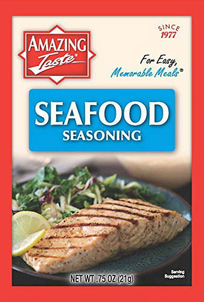 Amazing Taste Seafood Seasoning Bundle (10 Packets- .75 oz ea ...