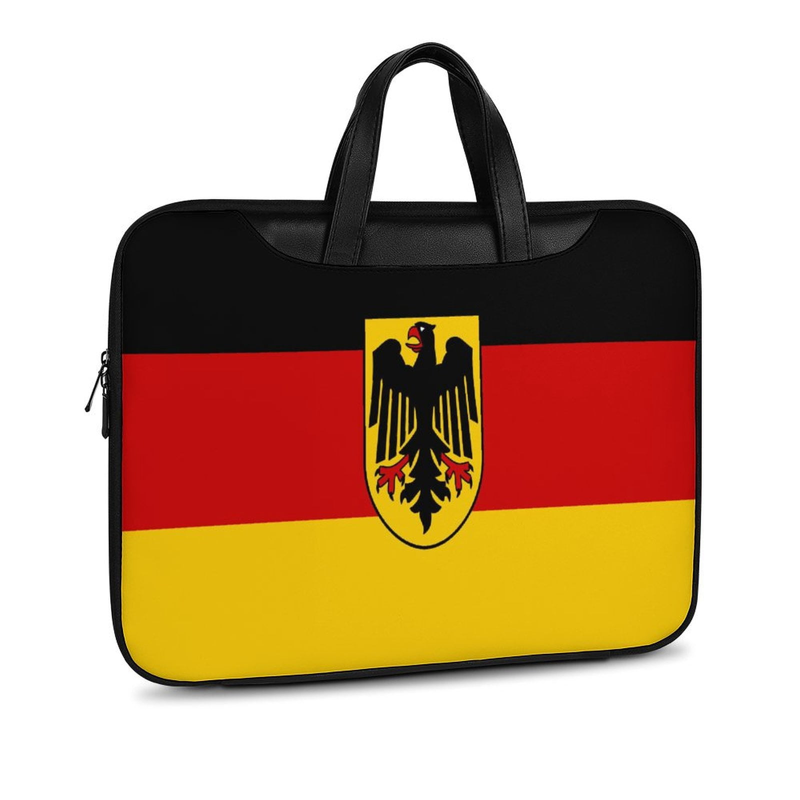 Amazing Vector of German Flag PU Leather Laptop Bag Women Man Office ...