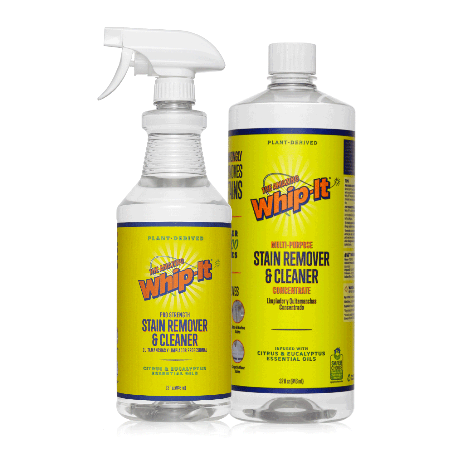 Cleaner Degreaser Stain Remover Oil Tar Concentrated Non-Toxic 32oz - 2 ...