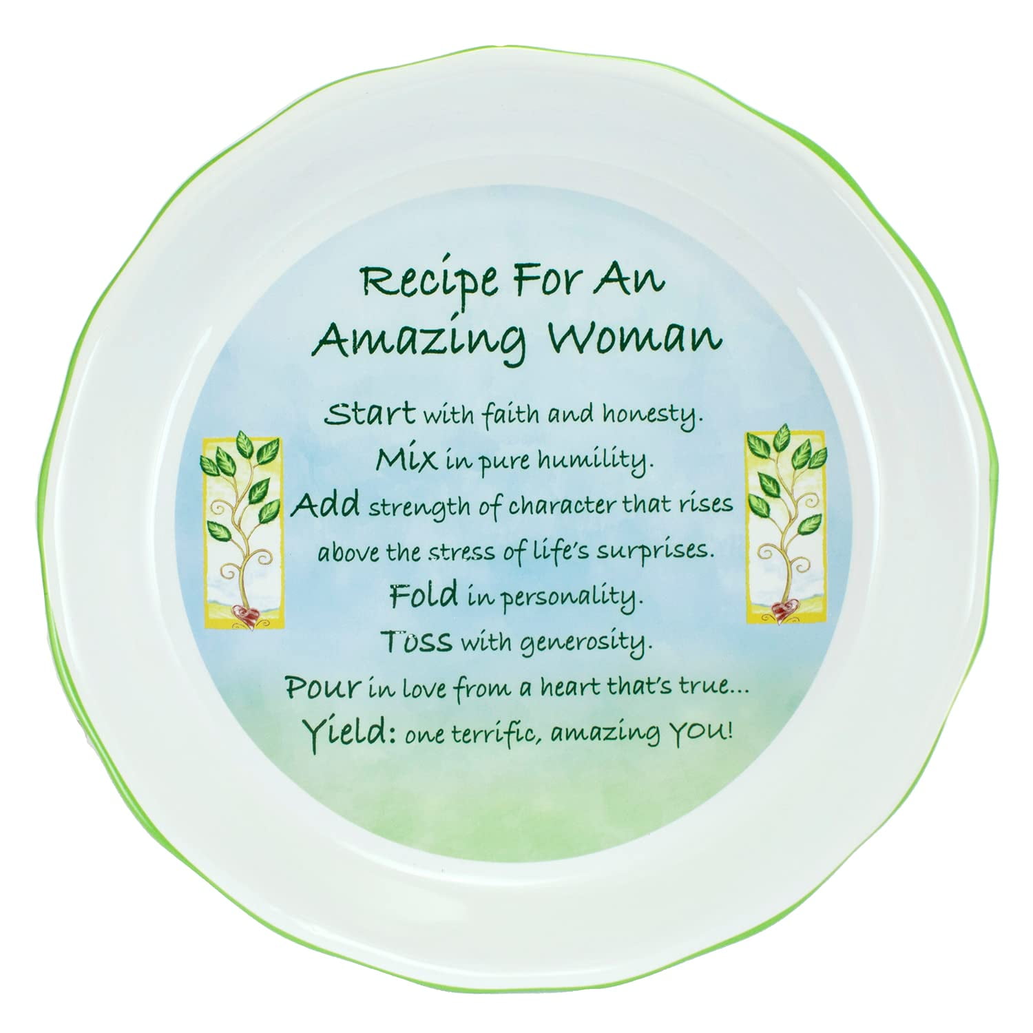 Amazing Woman Pie Plate - Walmart.com
