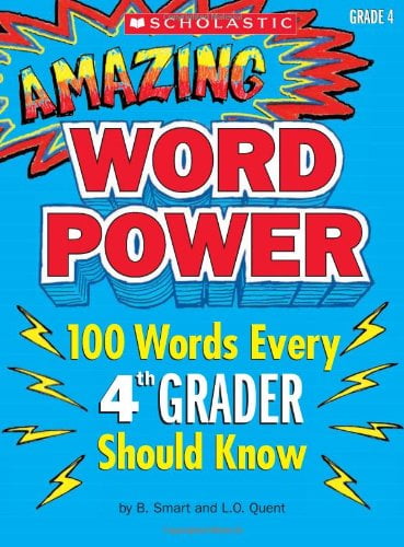Pre-Owned Amazing Word Power, Grade 4: 100 Words Every 4th Grader ...
