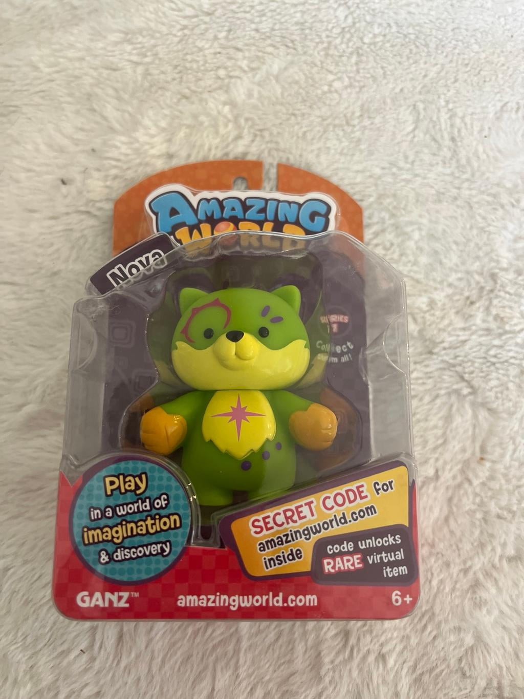 Amazing World Figures - Nova the Cat (New From the Creators of Webkinz ...