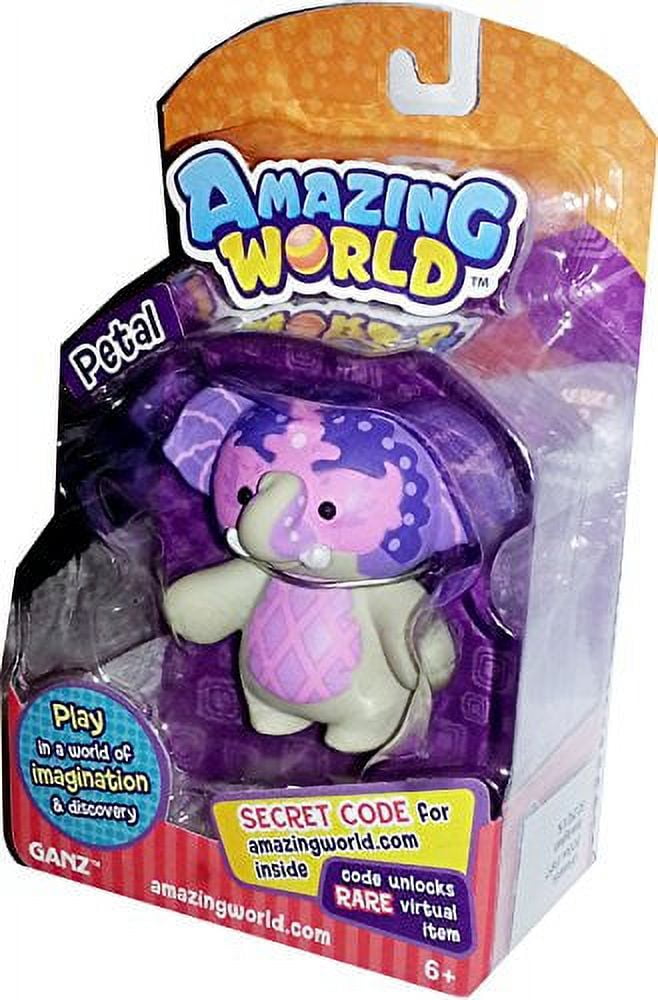Amazing World Ganz Petal Elephant Pink 3-Inch Figure - Walmart.com