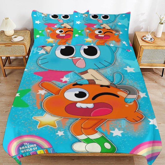 Amazing World of Gumball 3 Piece Bedding Sets for Boys Girls Teens ...