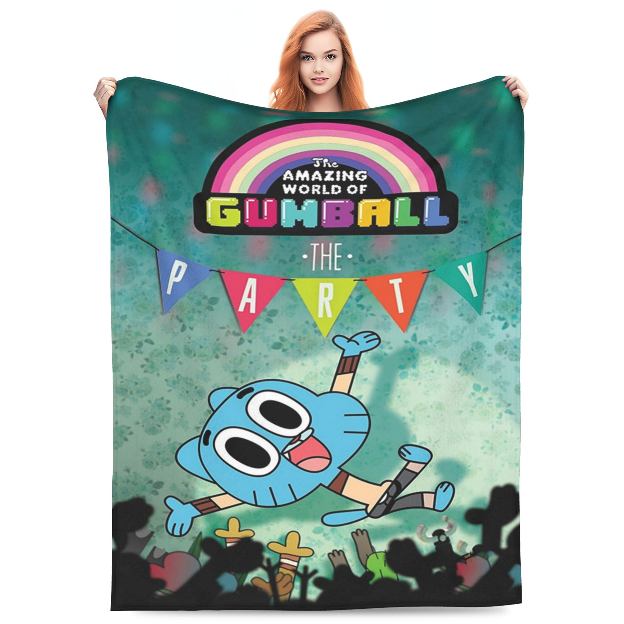 Amazing World of Gumball Bed Blanket 3D Printed Throw Blanket ...