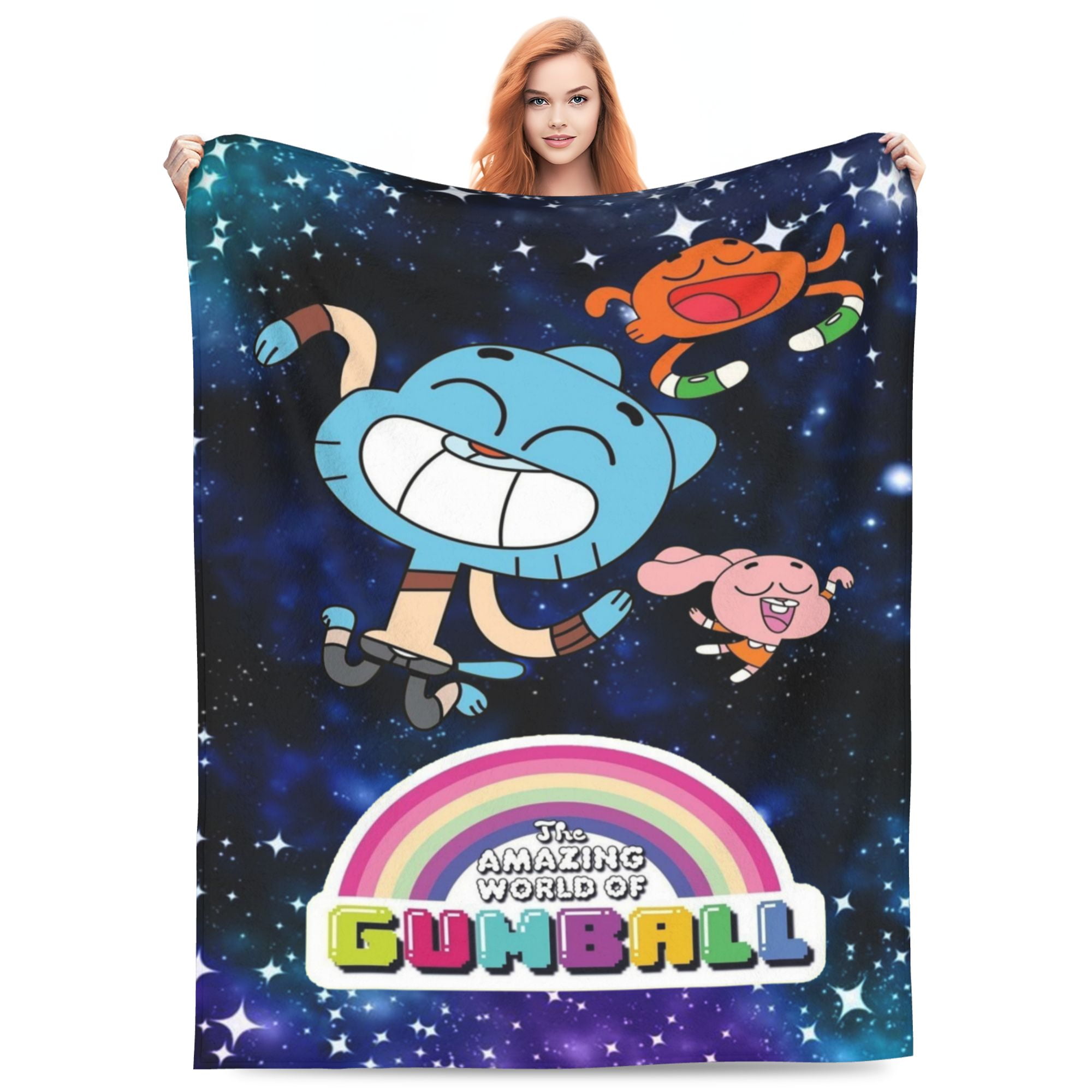 Amazing World of Gumball Bed Blanket 3D Printed Throw Blanket ...
