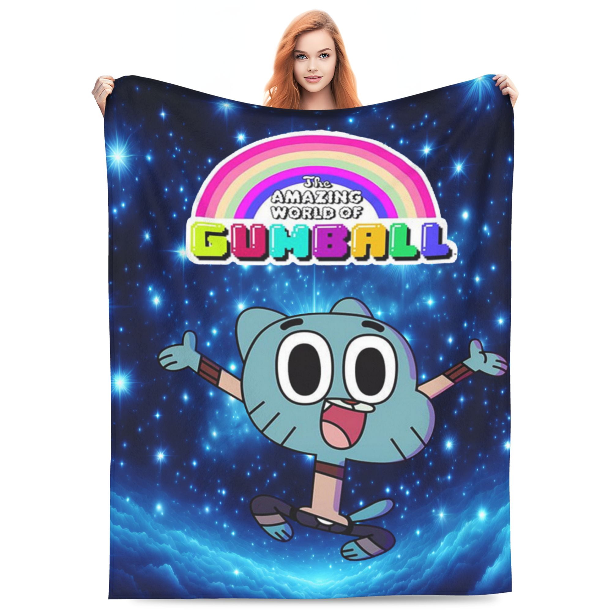 Amazing World of Gumball Bed Blanket 3D Printed Throw Blanket ...