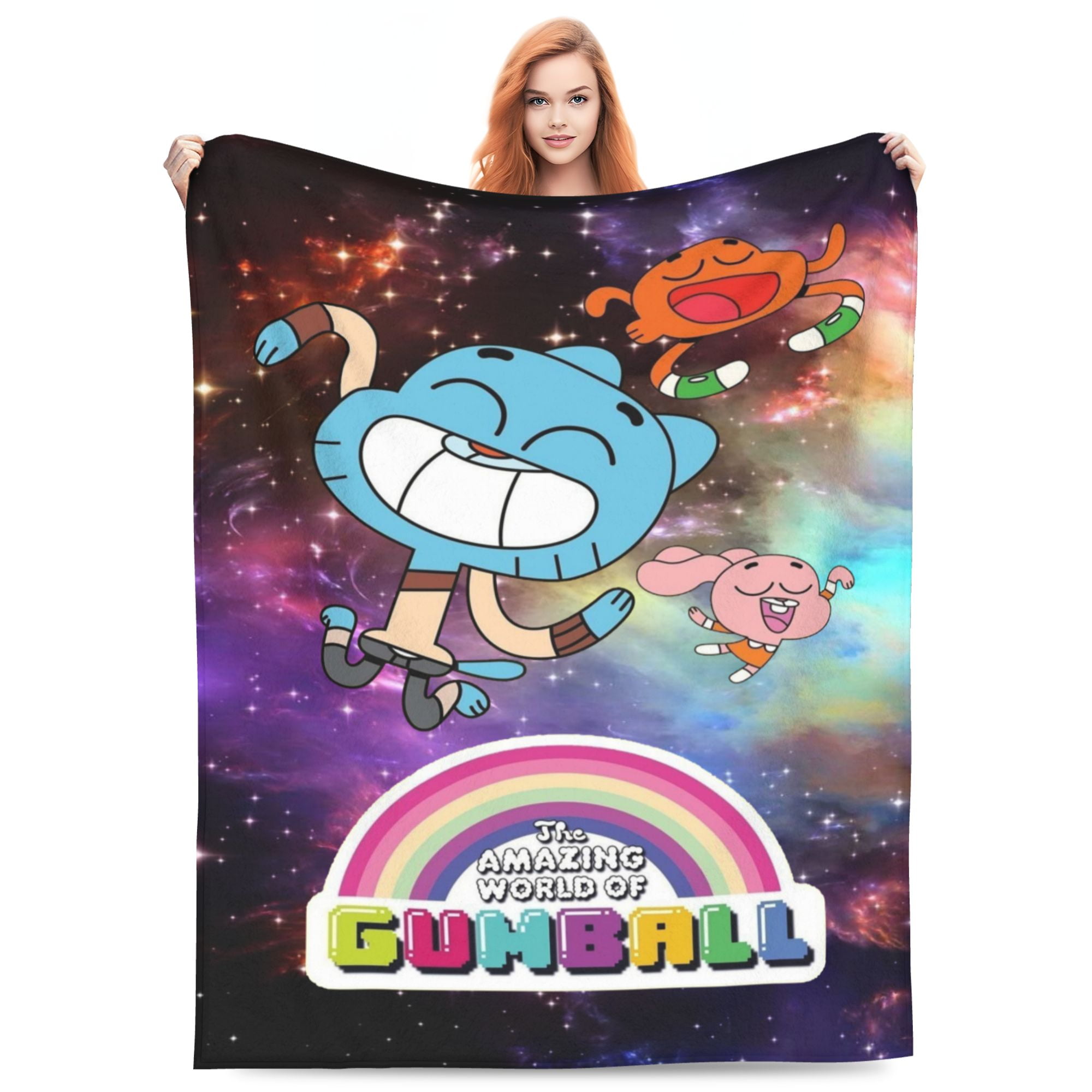 Amazing World of Gumball Bed Blanket 3D Printed Throw Blanket ...