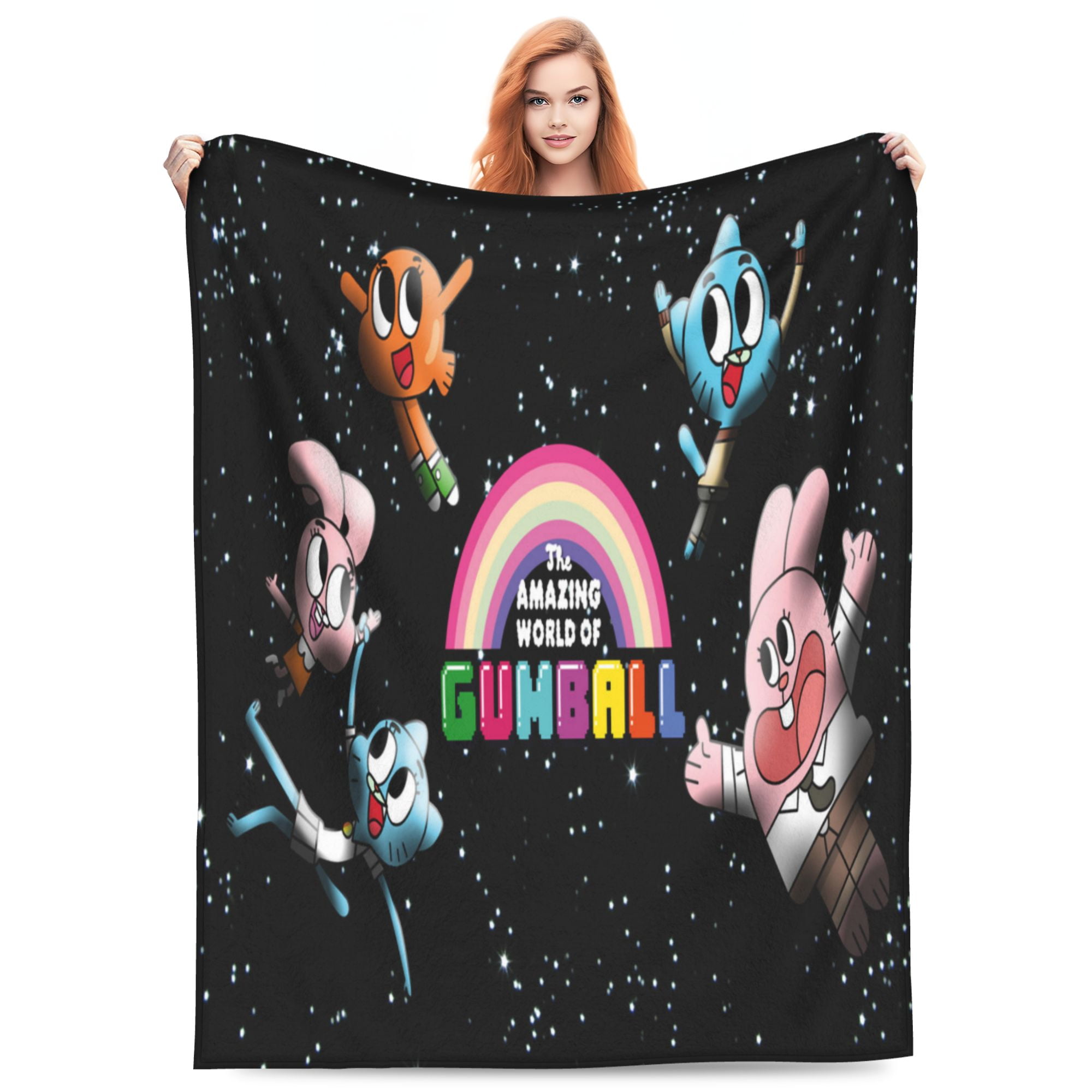 Amazing World of Gumball Bed Blanket 3D Printed Throw Blanket ...