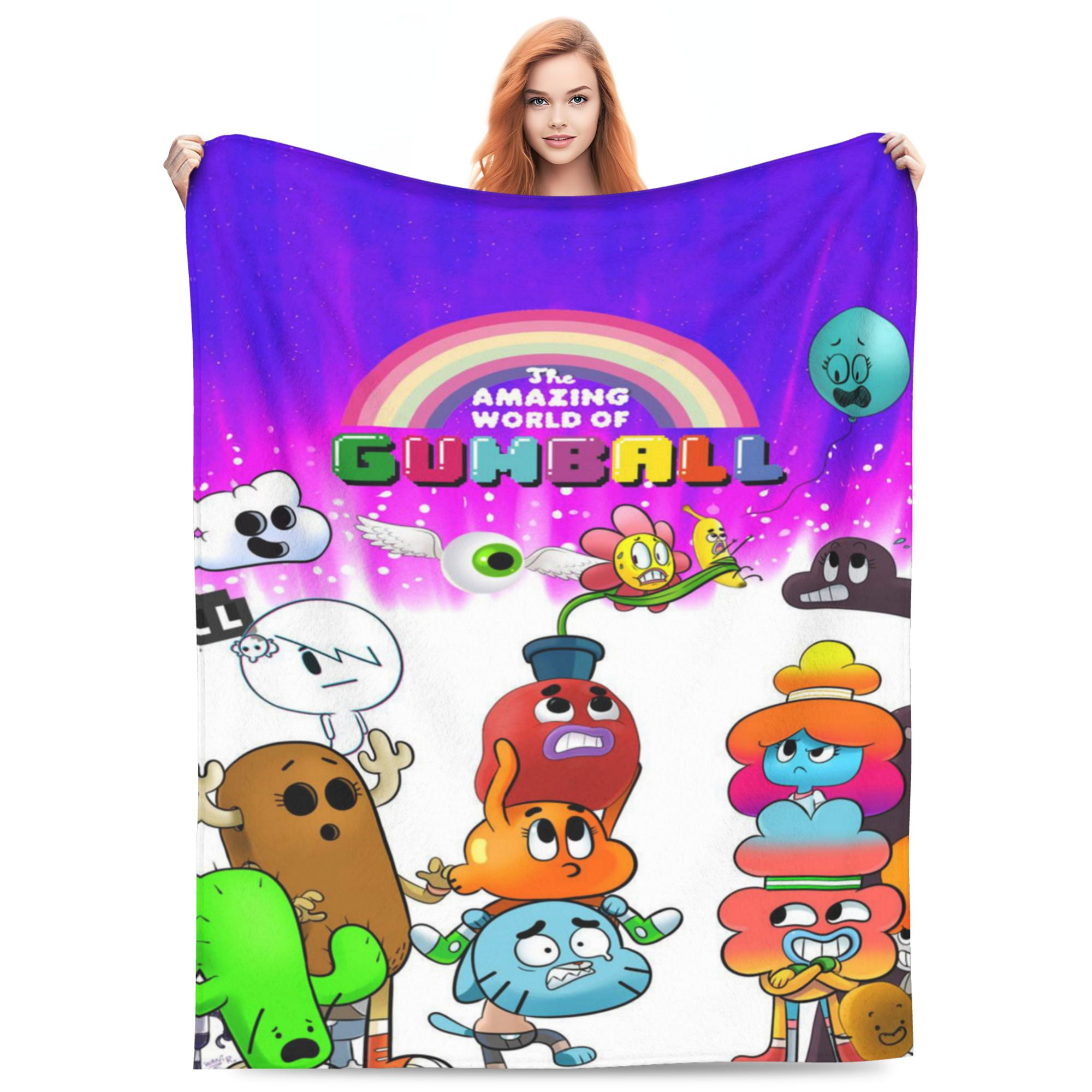 Amazing World of Gumball Bed Blanket 3D Printed Throw Blanket ...