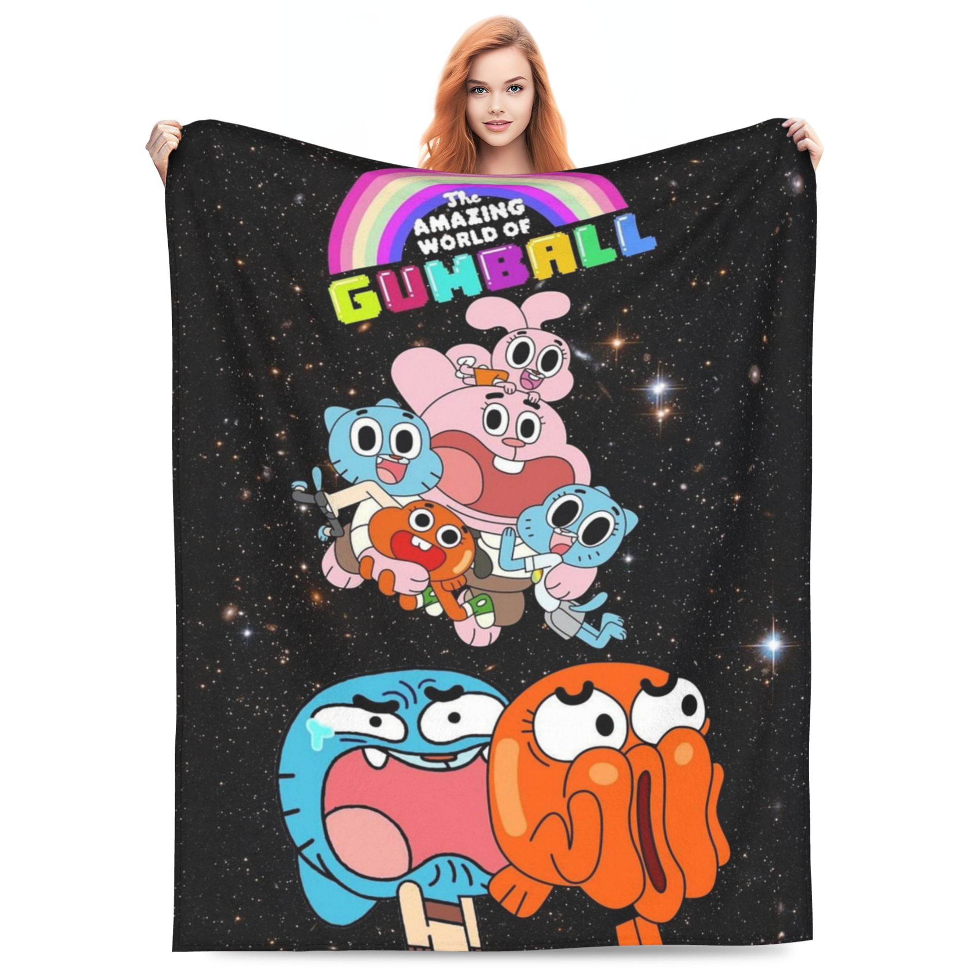 Amazing World of Gumball Bed Blanket 3D Printed Throw Blanket ...