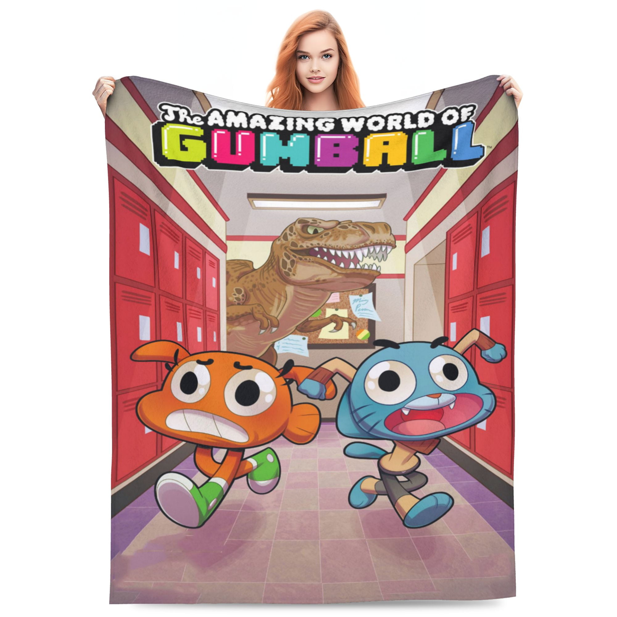 Amazing World of Gumball Bed Blanket 3D Printed Throw Blanket ...