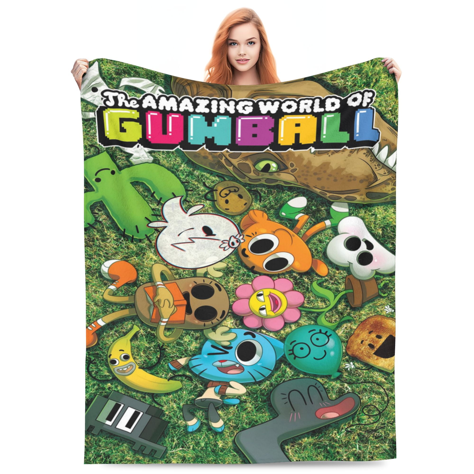 Amazing World of Gumball Bed Blanket 3D Printed Throw Blanket ...