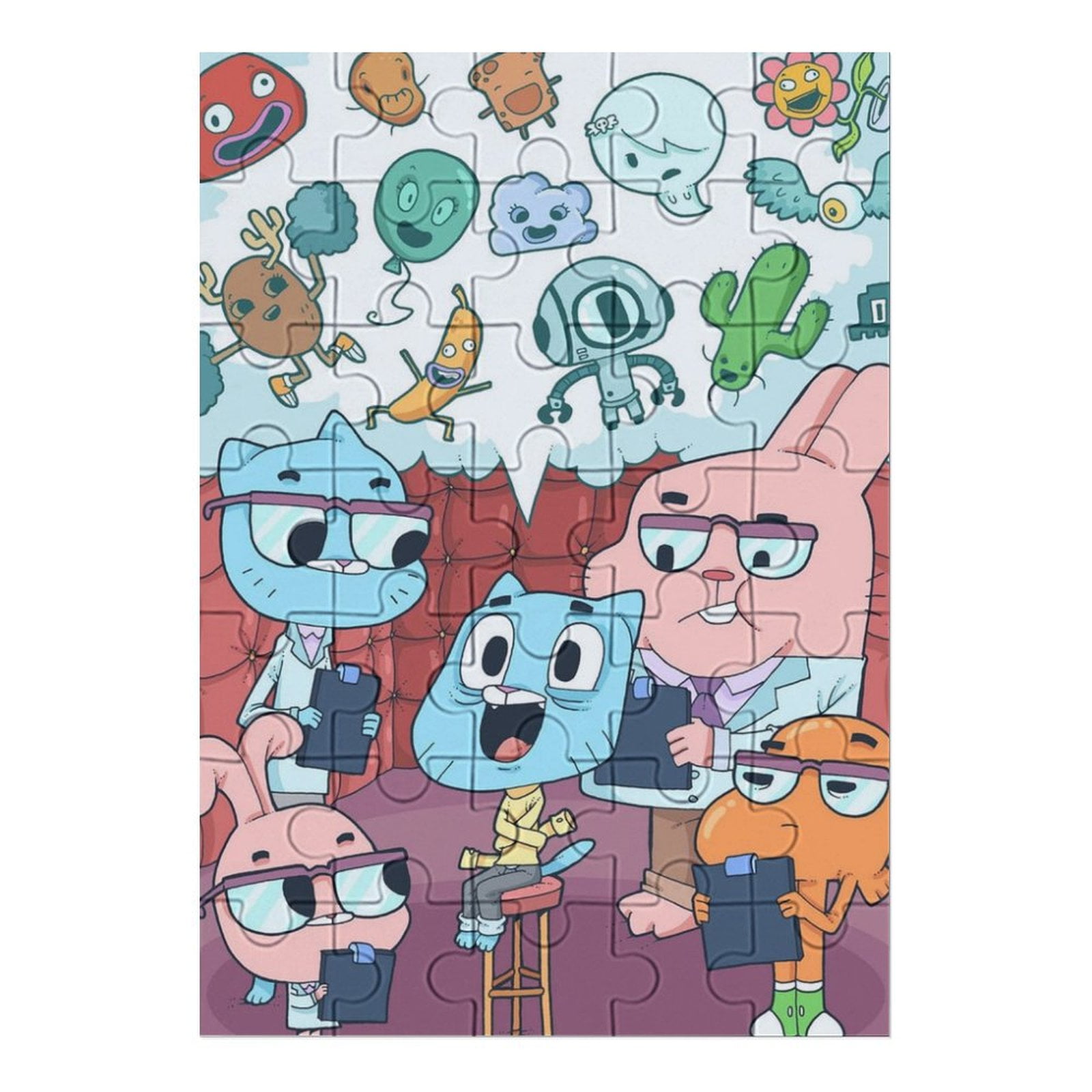 The Amazing World of Gumball Cartoon Jigsaw Puzzles Interlocking ...