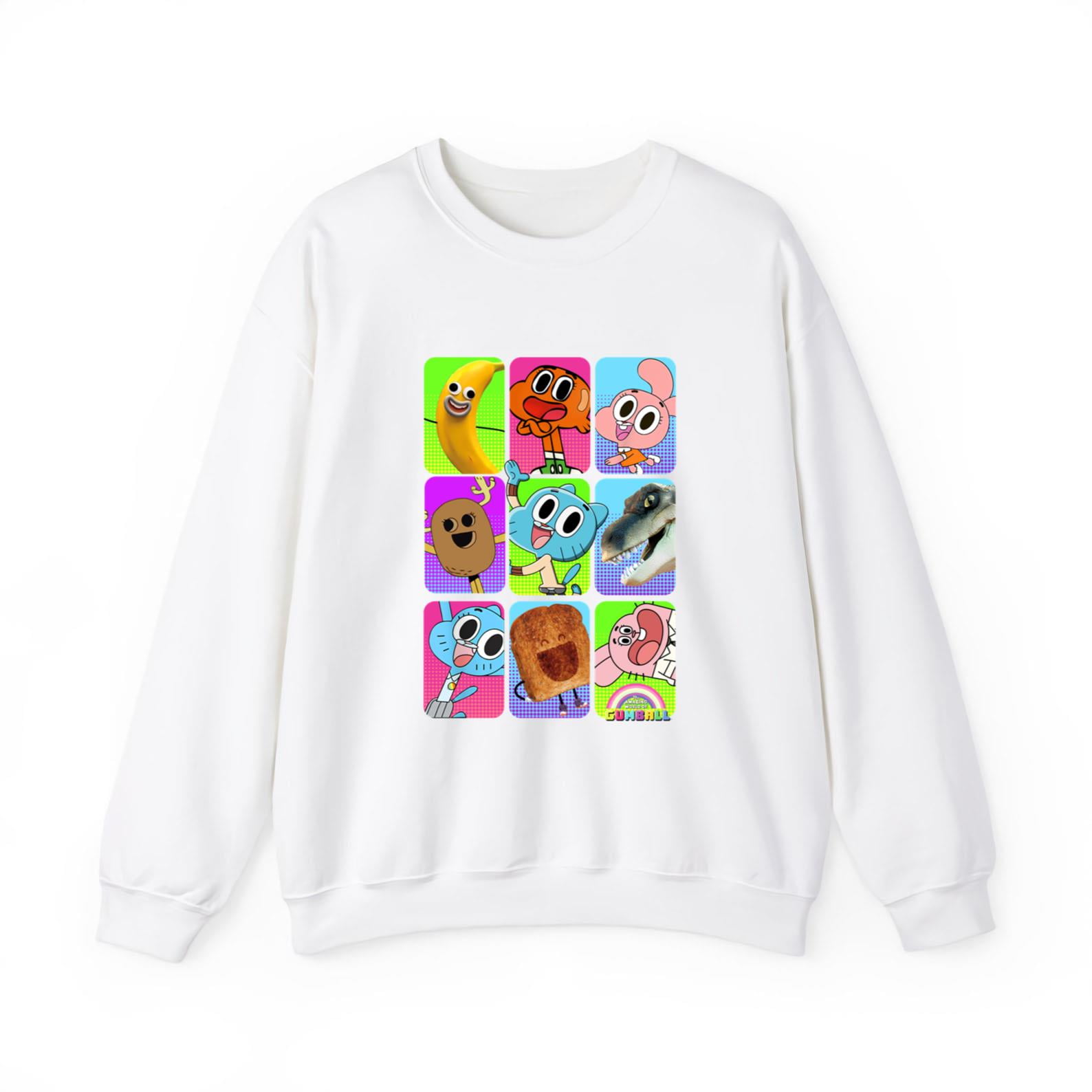 Amazing World of Gumball Cast Pictures Graphic T-Shirt, The Amazing ...
