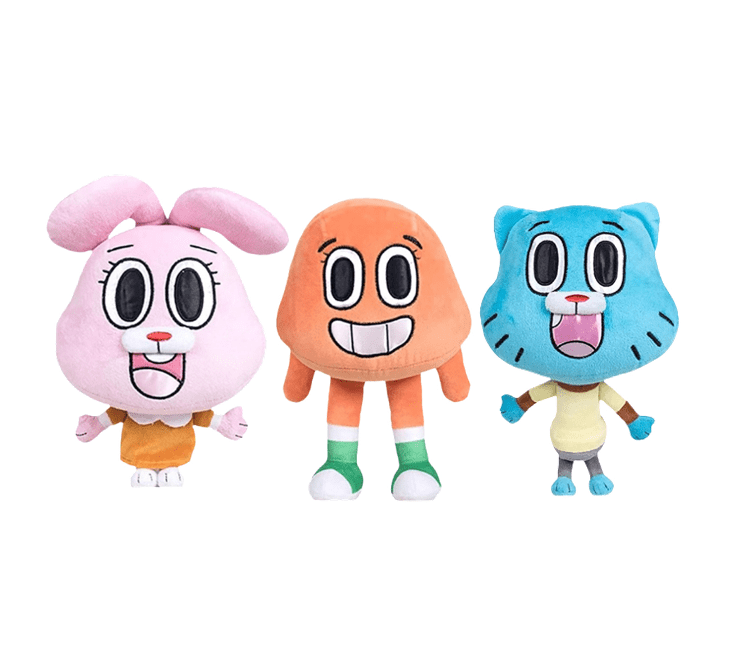 The Amazing World of Gumball Collection Plush Doll Soft Stuffed Kids ...