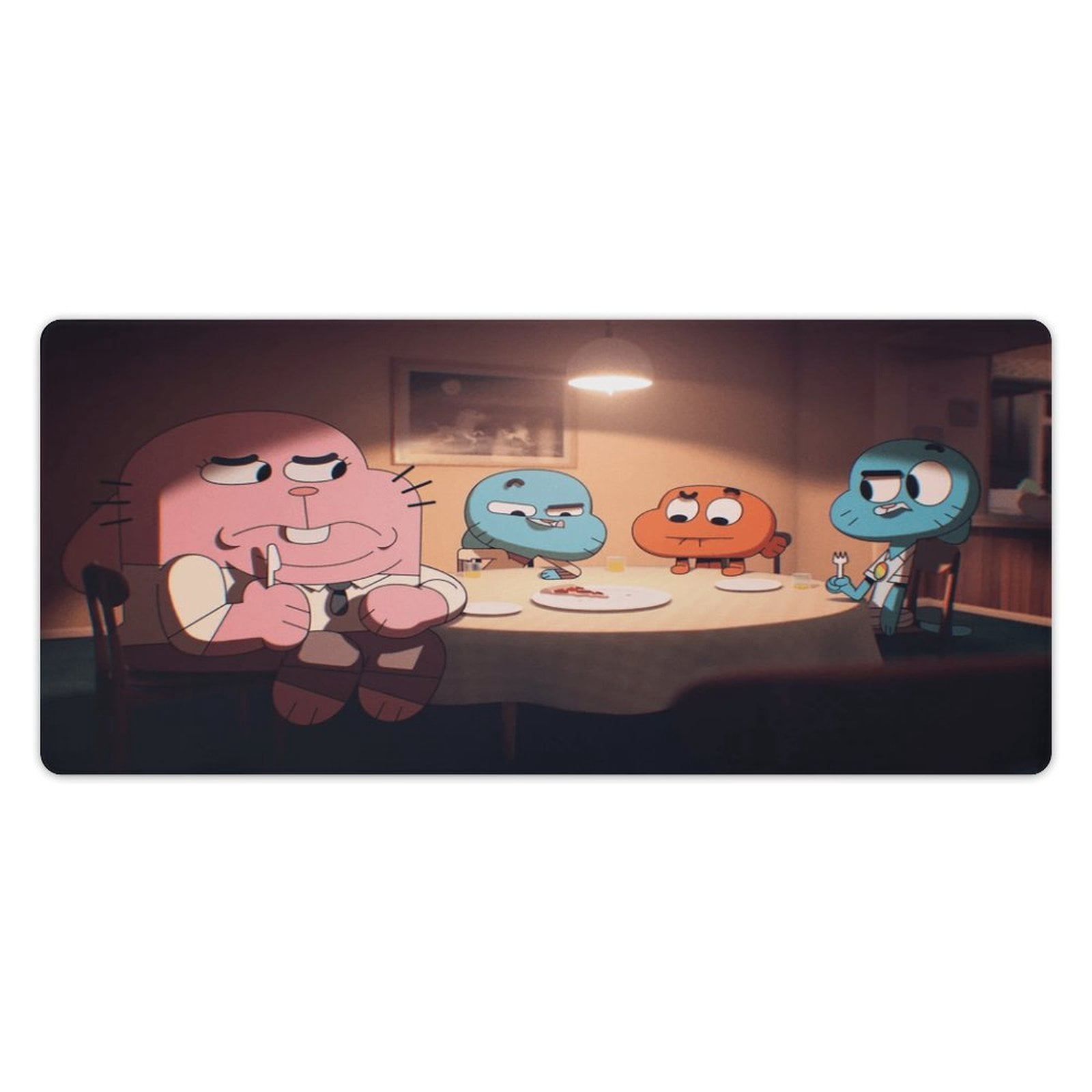 Amazing World of Gumball Desk Mat, Big Desk Pad, Extended Gaming Mouse ...