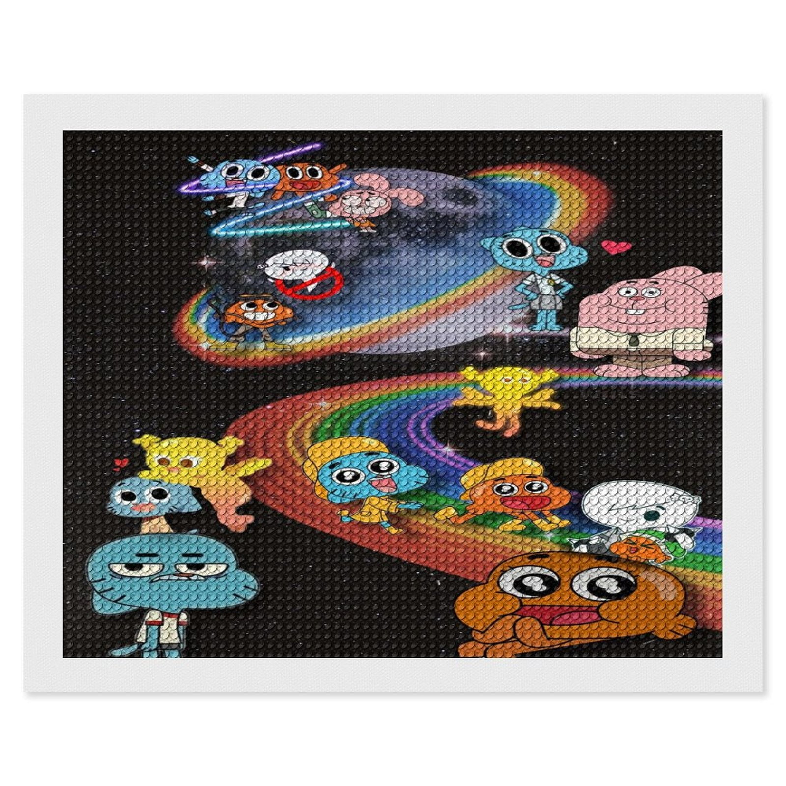 Amazing World of Gumball Diamond Art Kits for Adults 5D Diamond Art Kit ...