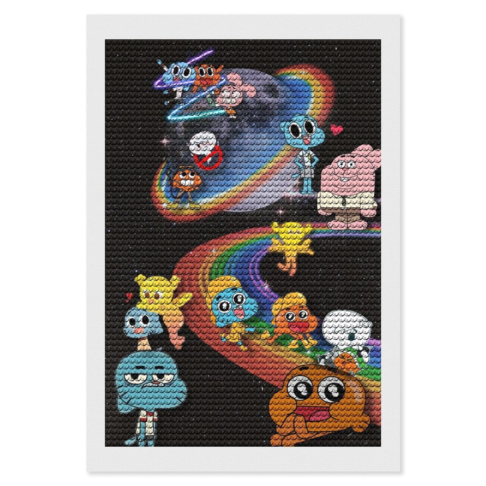 Amazing World of Gumball Diamond Art Kits for Adults 5D Diamond Art Kit ...