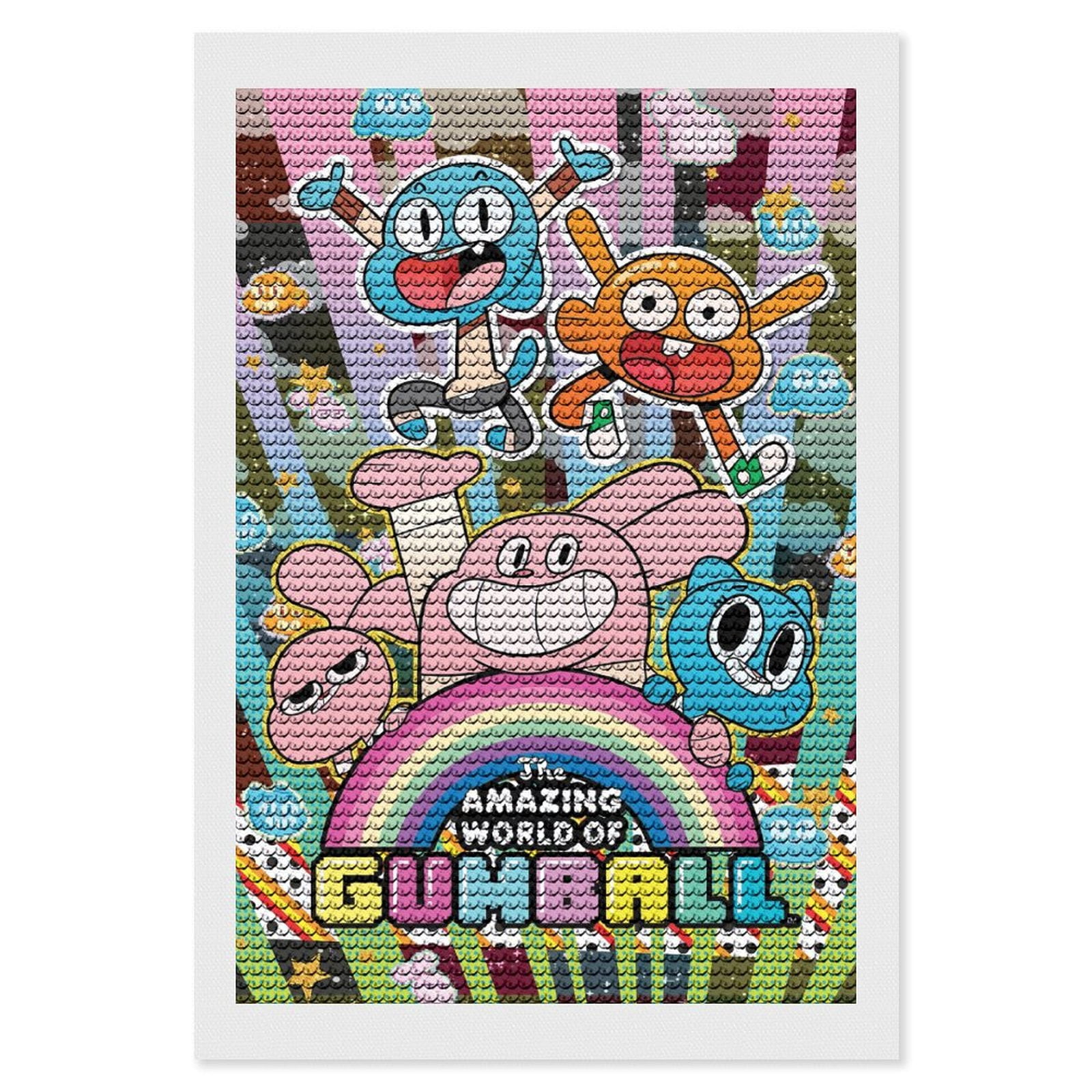 Amazing World of Gumball Diamond Art Kits for Adults 5D Diamond Art Kit ...