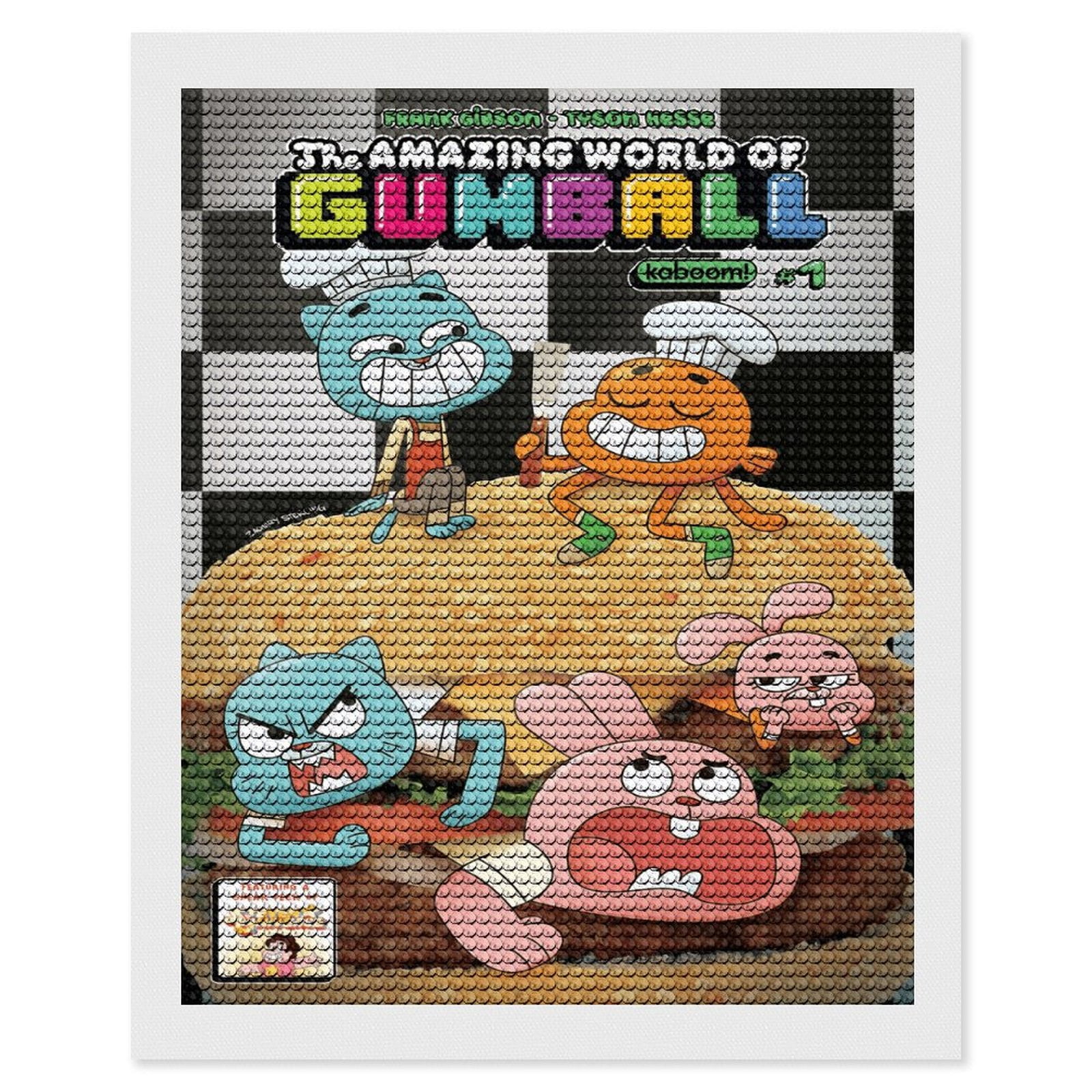 Amazing World of Gumball Diamond Art Kits for Adults 5D Diamond Art Kit ...