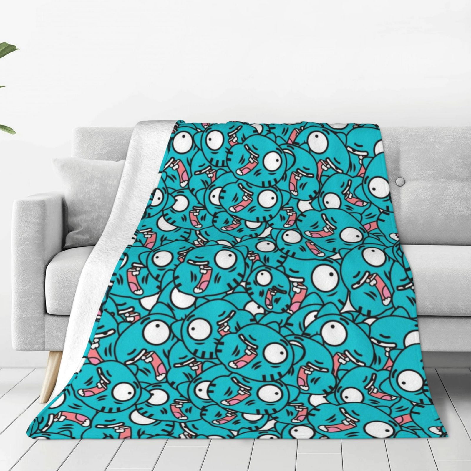 The Amazing World Of Gumball Throw Blanket Couch Bed Sofa Soft ...