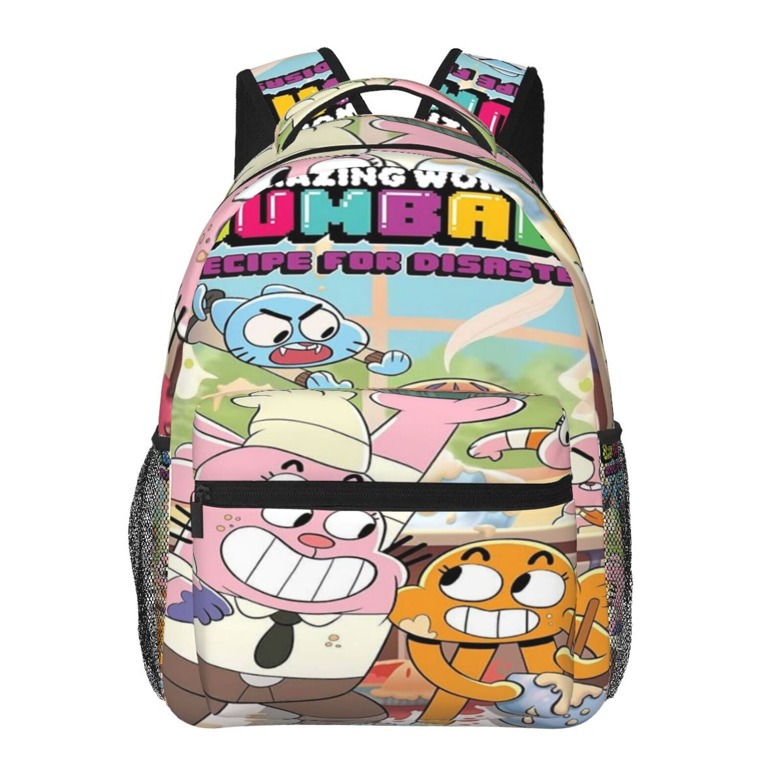 Amazing World Of Gumball Backpack Cute Cartoon Lightweight Backpacks ...