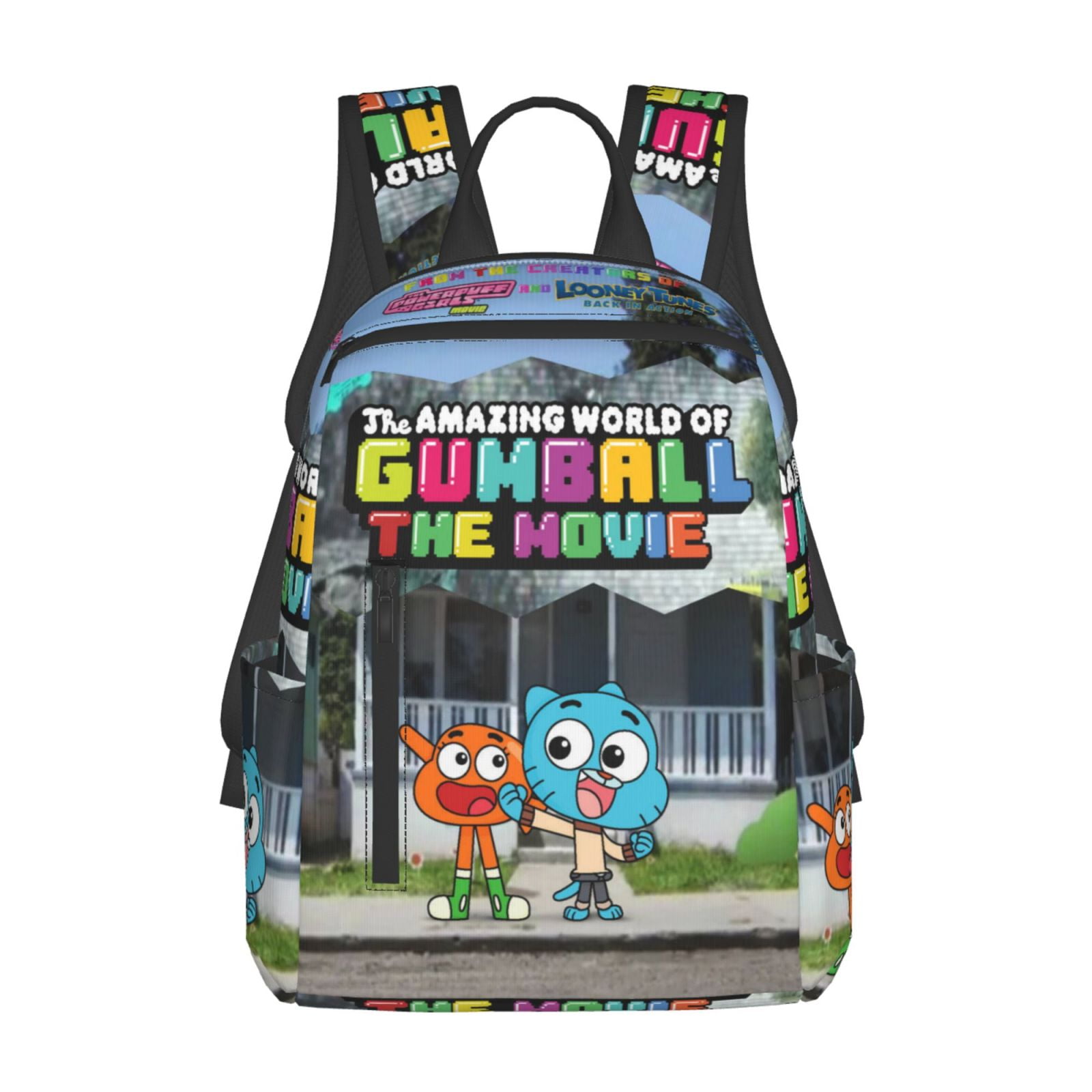 Amazing World Of Gumball Backpacks Lightweight Bookbags Casual Daypack For Travel Work Hiking ...
