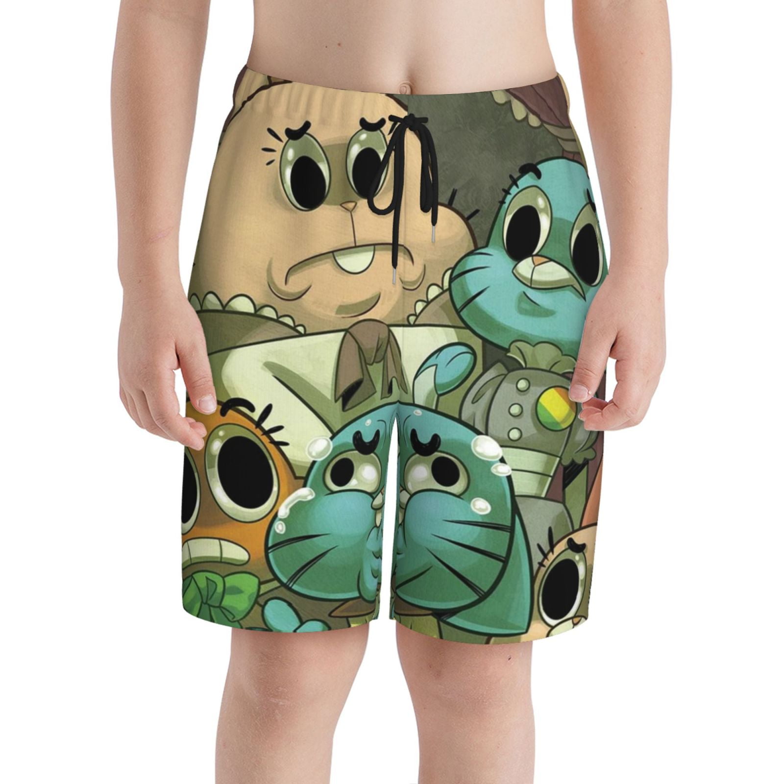 Amazing World Of Gumball Boys Swim Trunks Quick Dry Swimwear Surfing ...