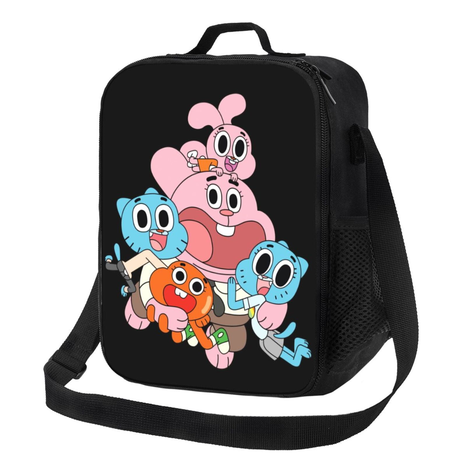 Amazing World Of Gumball Insulated Lunch Bag Portable Reusable Zipper ...