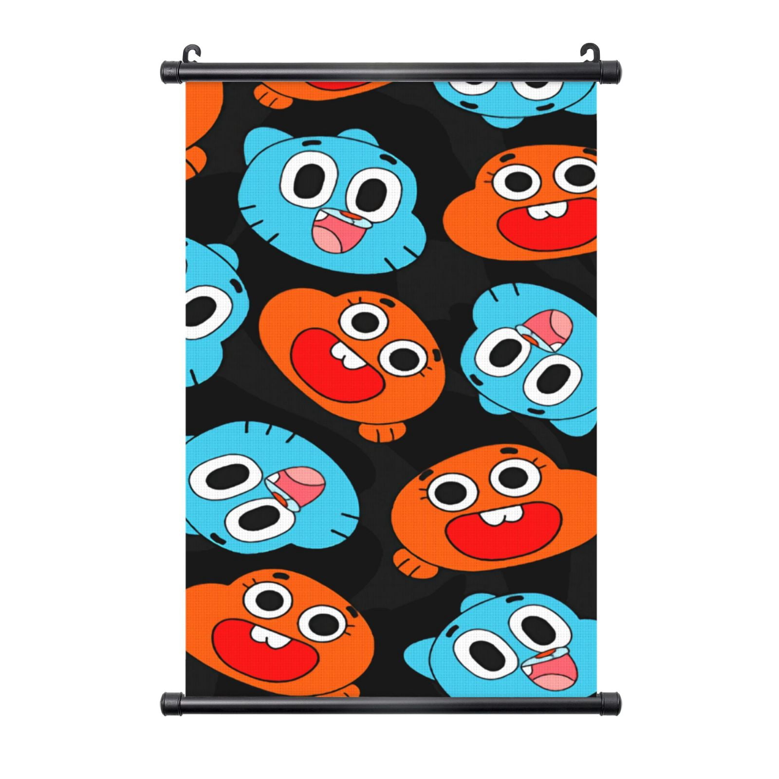 Amazing World Of Gumball Poster Plastic Shaft Wall Hanging Banner ...
