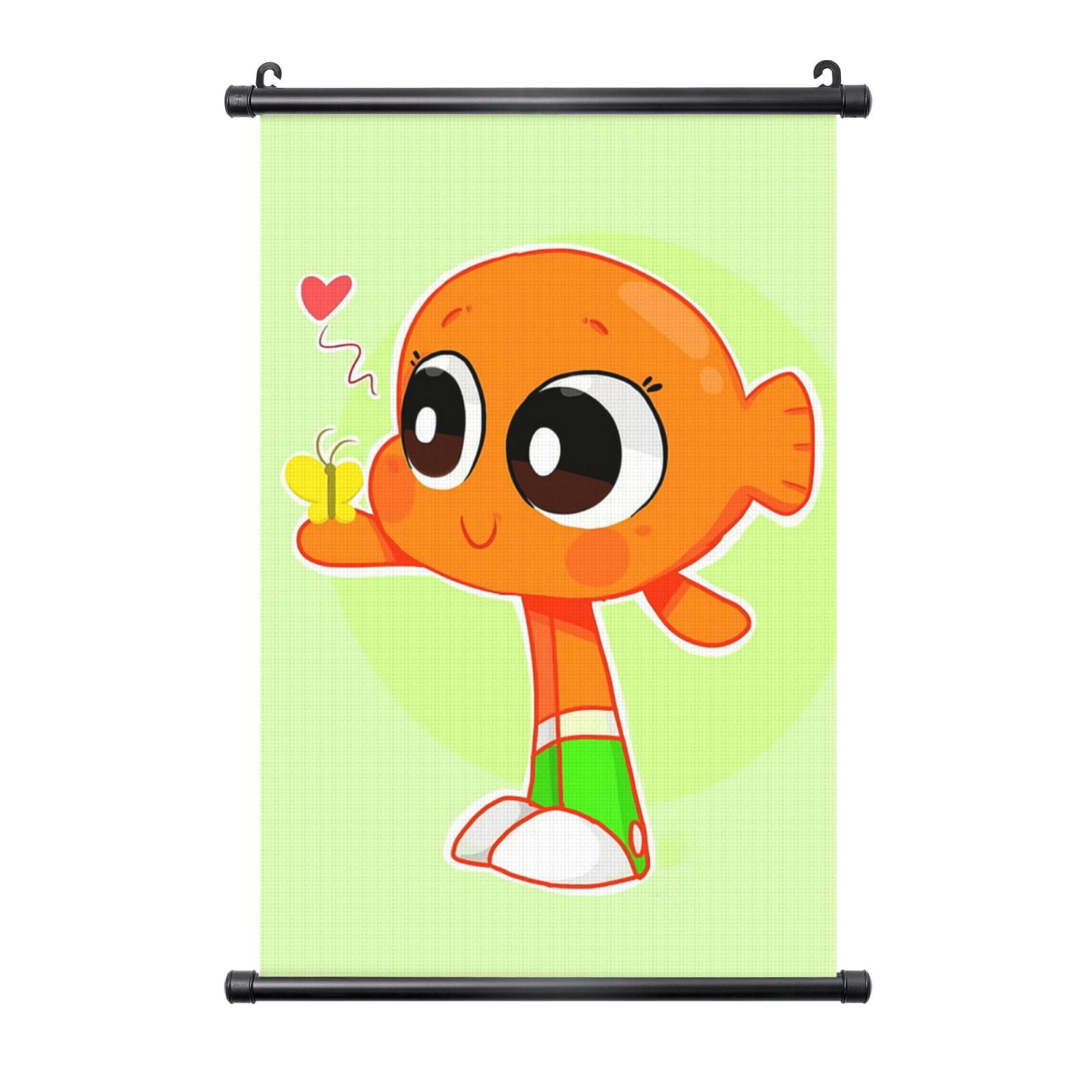 Amazing World Of Gumball Poster Plastic Shaft Wall Hanging Banner ...