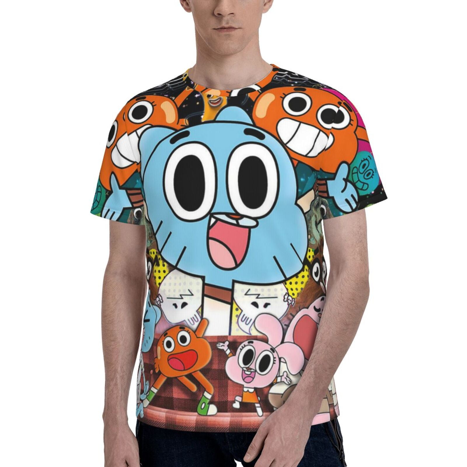 Amazing World Of Gumball Shirt 3d Printed T Shirt Crewneck Short Sleeve ...