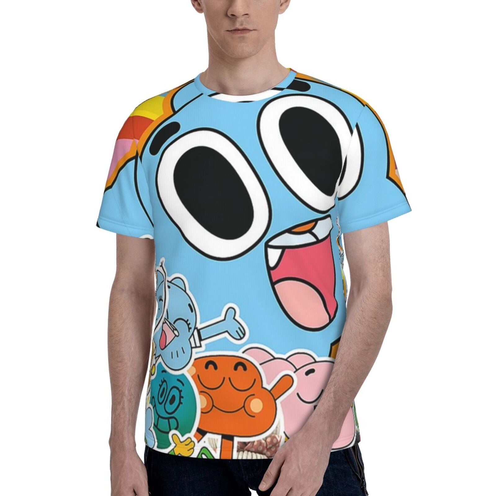 Amazing World Of Gumball Shirt 3d Printed T Shirt Crewneck Short Sleeve ...
