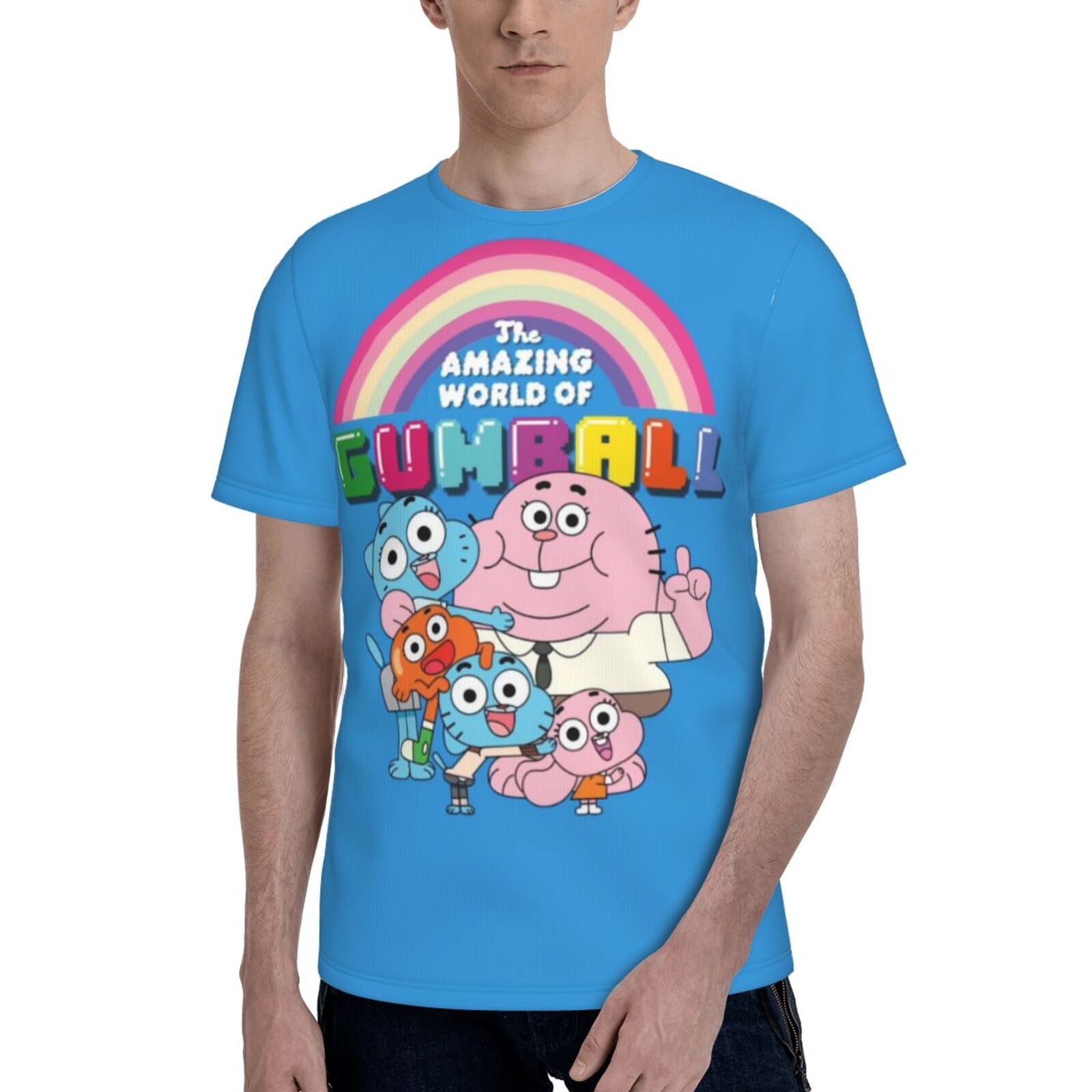 Amazing World Of Gumball Shirt 3d Printed T Shirt Crewneck Short Sleeve ...