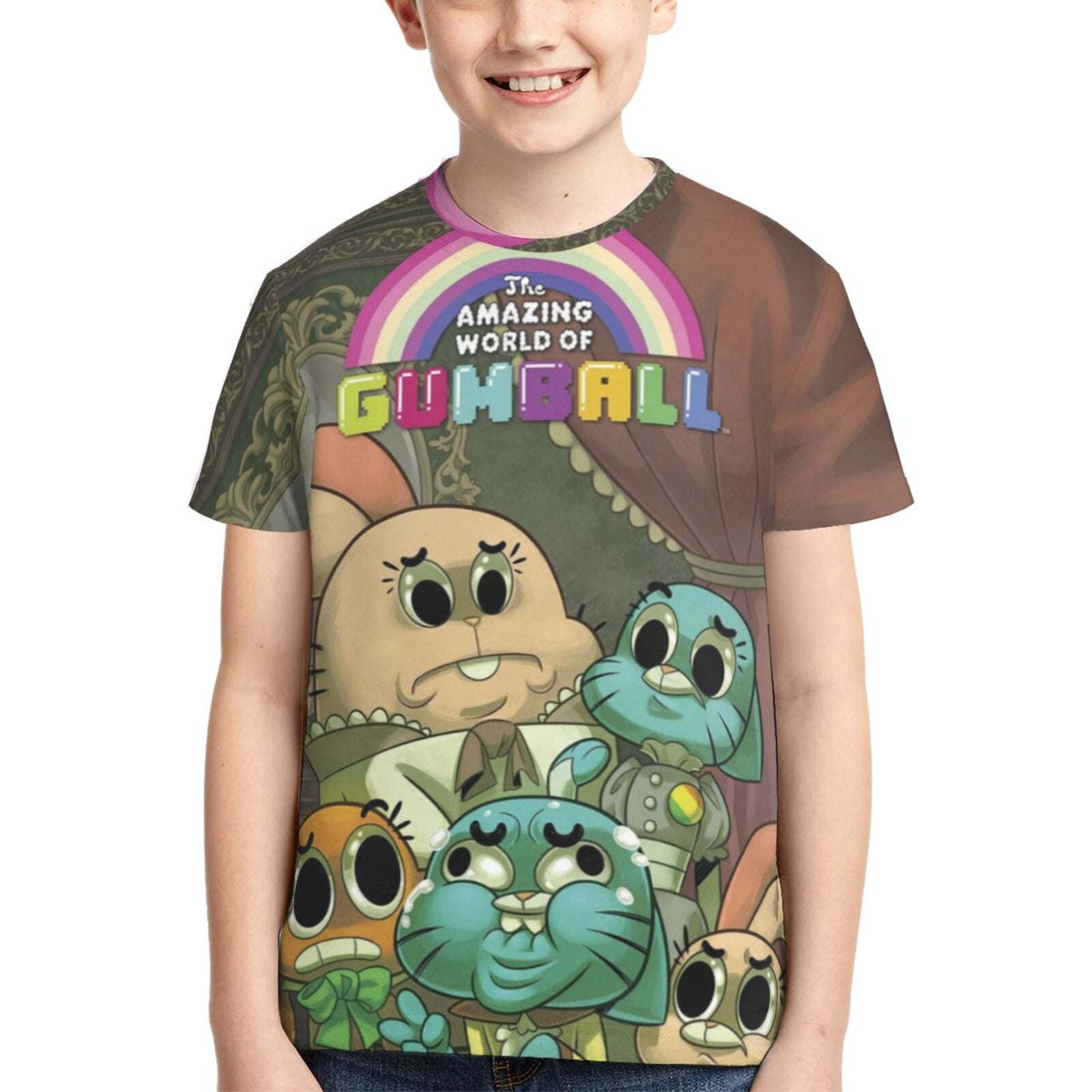 Amazing World Of Gumball T Shirts 3d Printed Short Sleeve Tee Shirt For ...