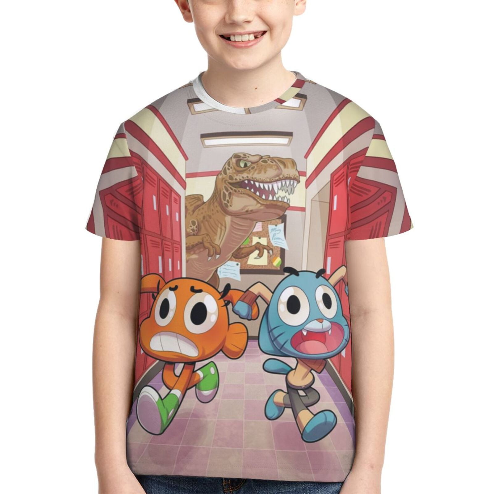 Amazing World Of Gumball T Shirts 3d Printed Short Sleeve Tee Shirt For ...