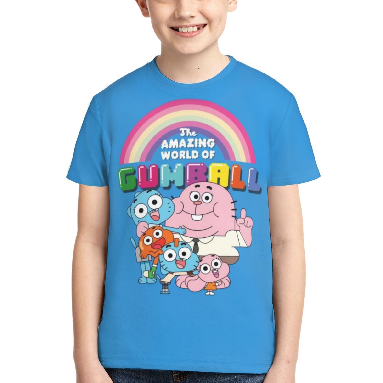 Amazing World Of Gumball T Shirts 3d Printed Short Sleeve Tee Shirt For ...