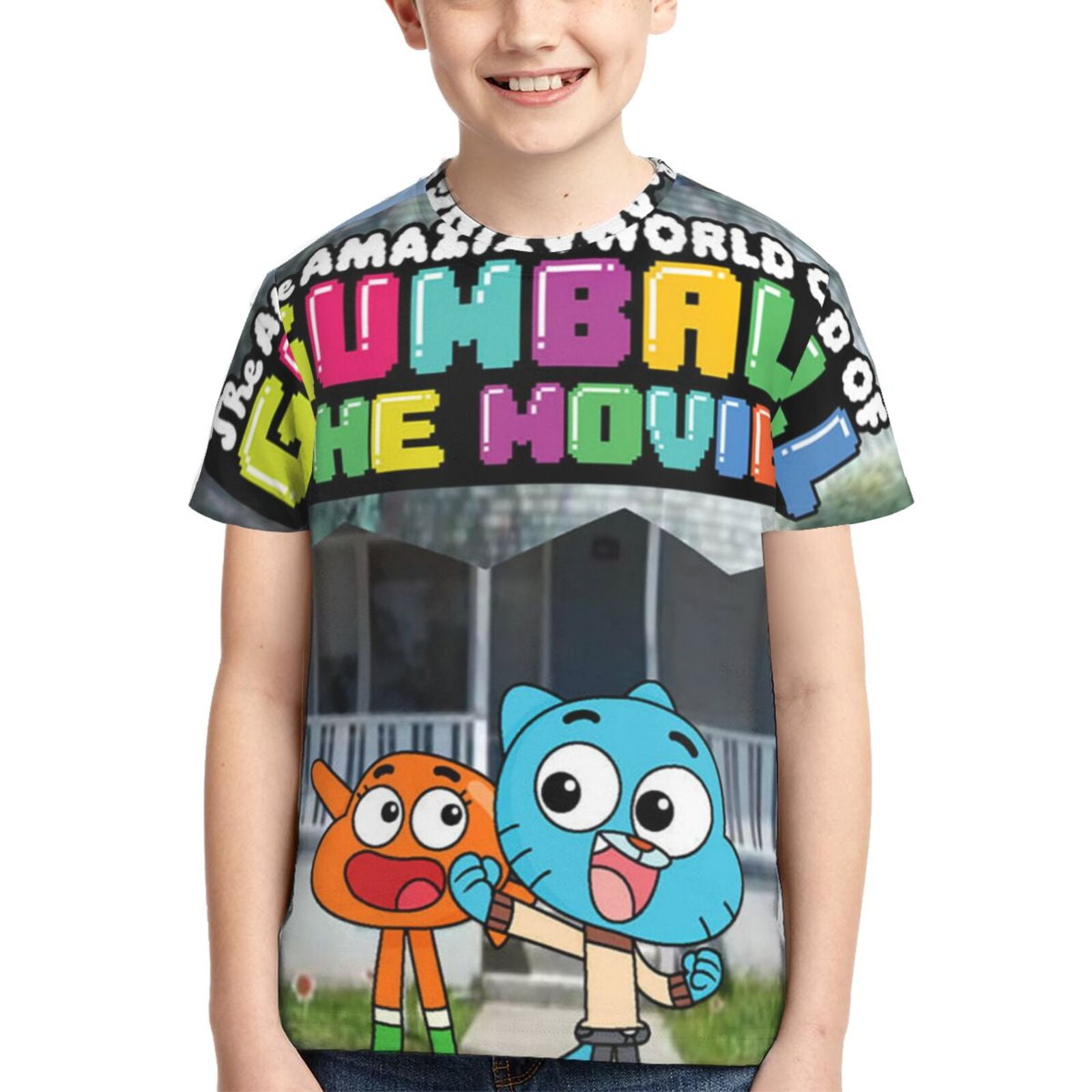 Amazing World Of Gumball T Shirts 3d Printed Short Sleeve Tee Shirt For ...