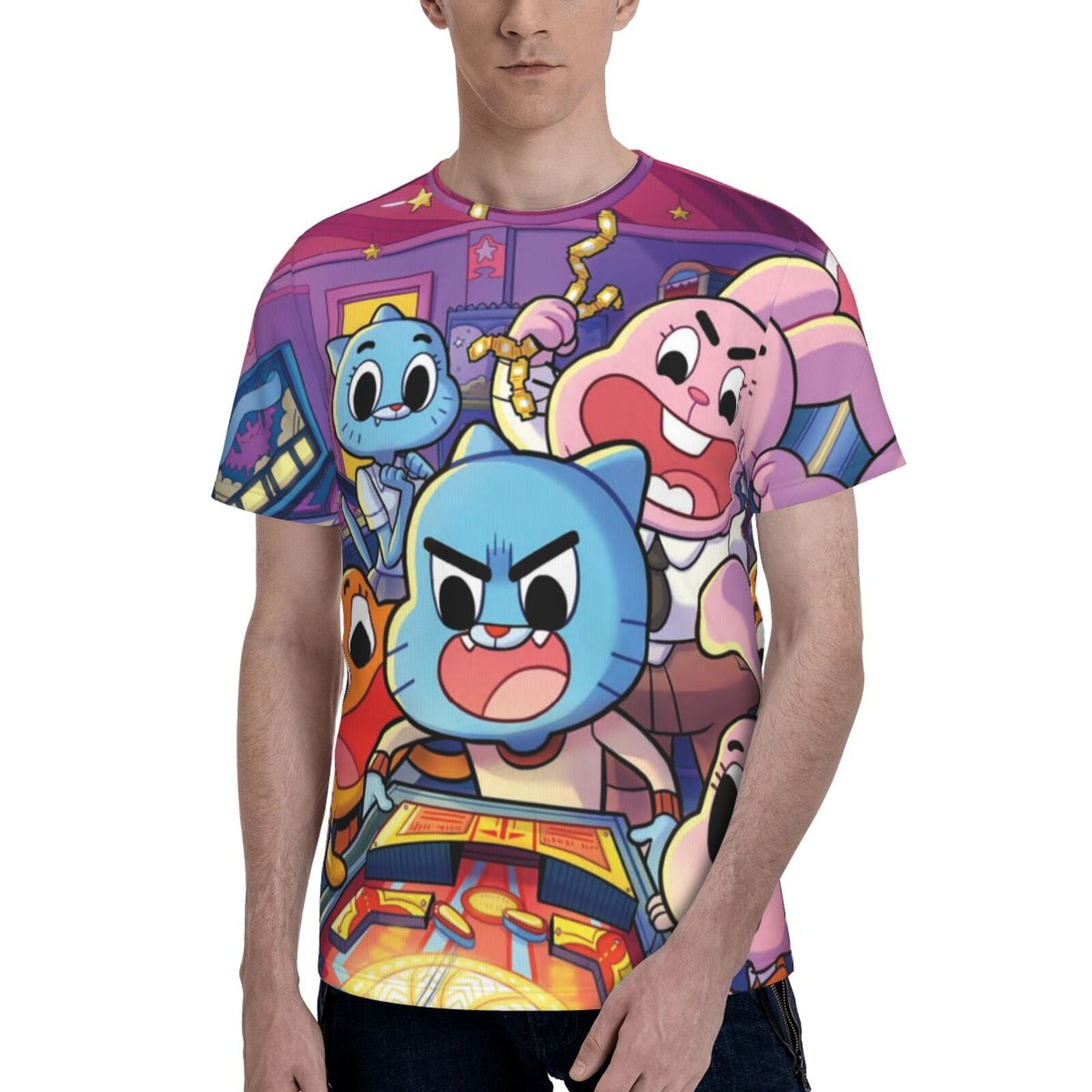 Amazing World Of Gumball T-Shirts 3d Printed Short Sleeve Tee Shirt For ...