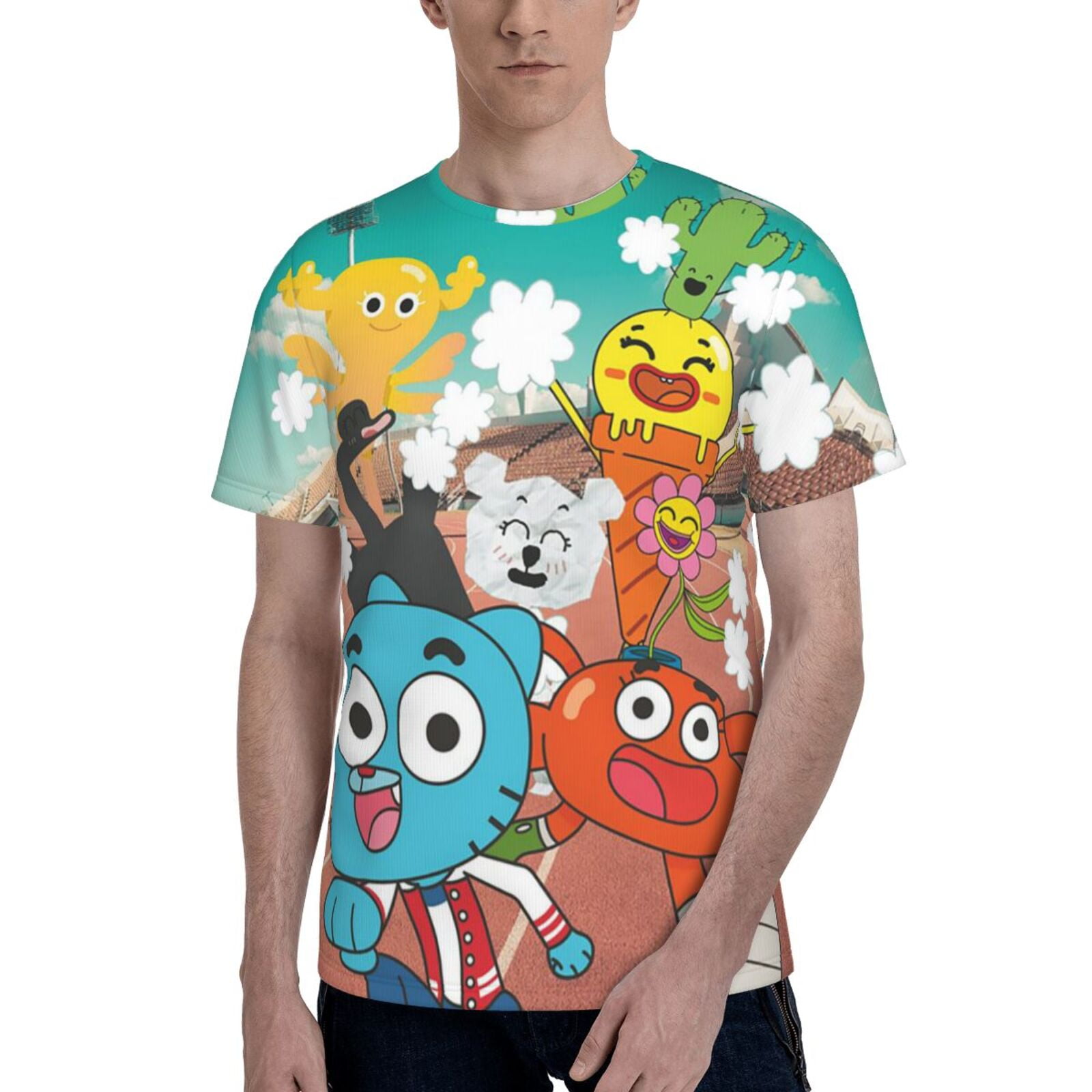 Amazing World Of Gumball T-Shirts 3d Printed Short Sleeve Tee Shirt For ...