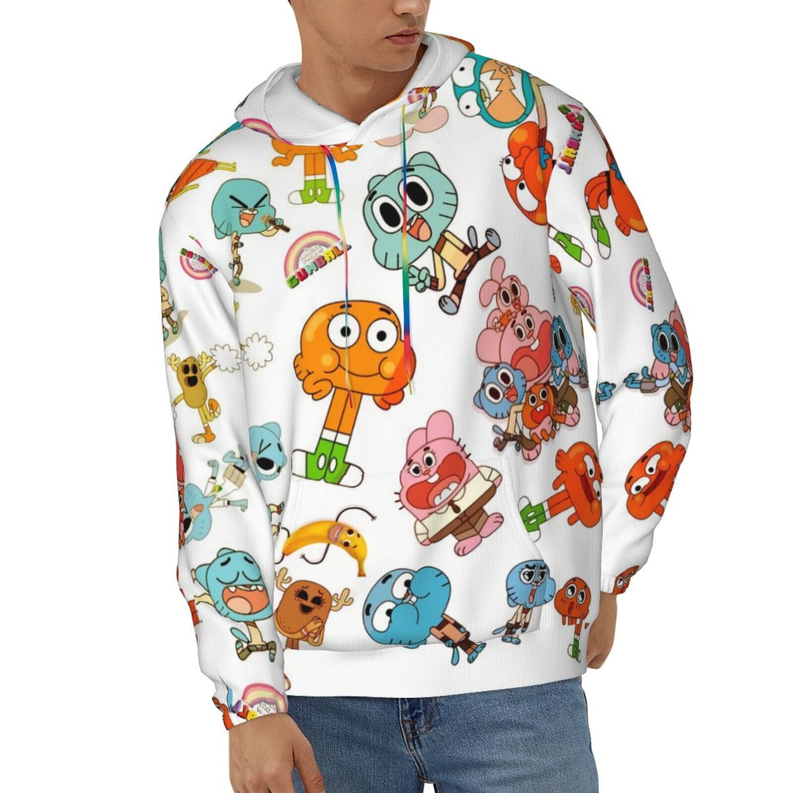 Amazing World Of Gumball Unisex Hoodies 3D Print Hooded Sweatshirt for ...