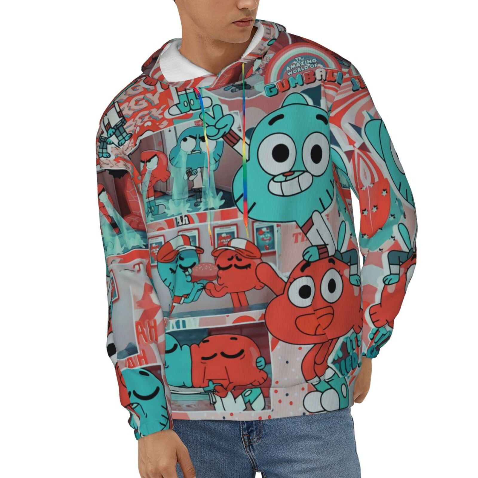 Amazing World Of Gumball Unisex Hoodies 3D Print Hooded Sweatshirt for ...
