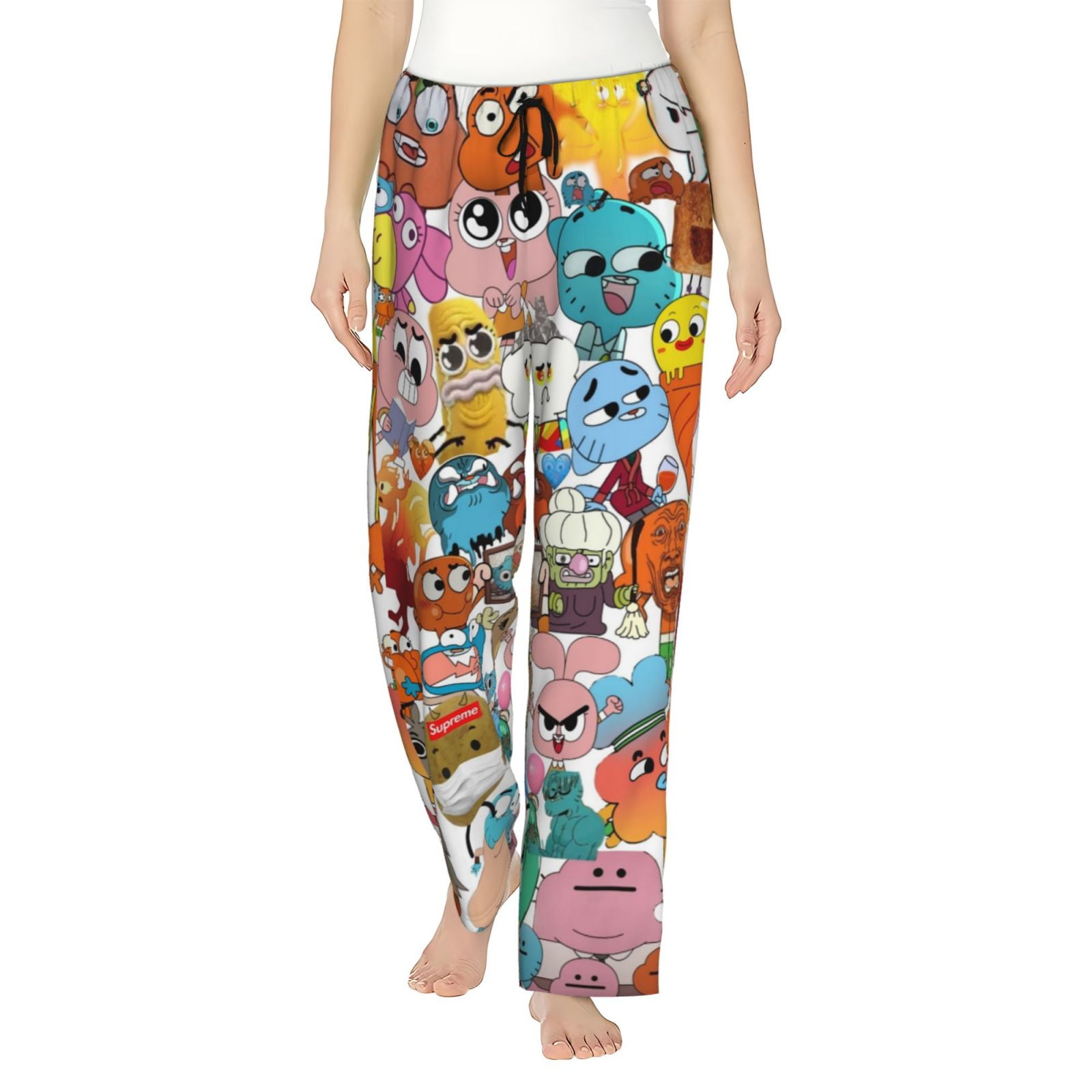 Amazing World Of Gumball Women's Pajama Pants Comfy Casual Loose Sleep ...
