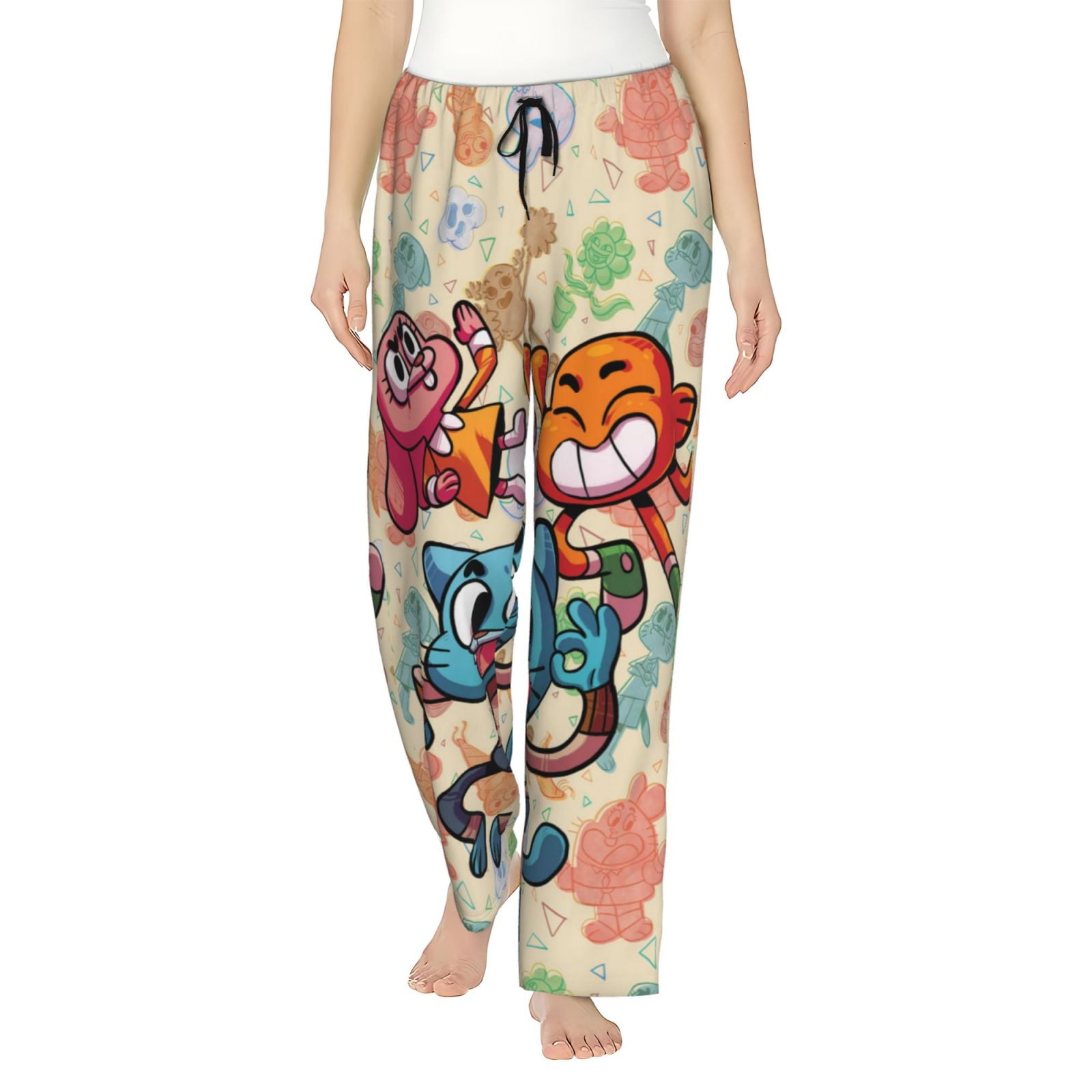 Amazing World Of Gumball Women's Pajama Pants Comfy Casual Loose Sleep ...